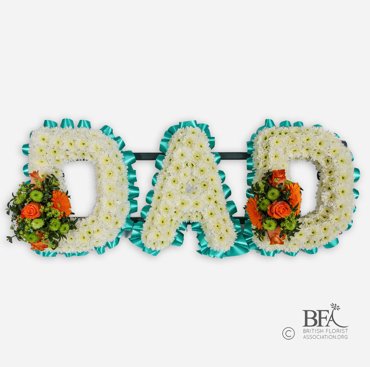 DAD Flower Letters – nillyflowers
